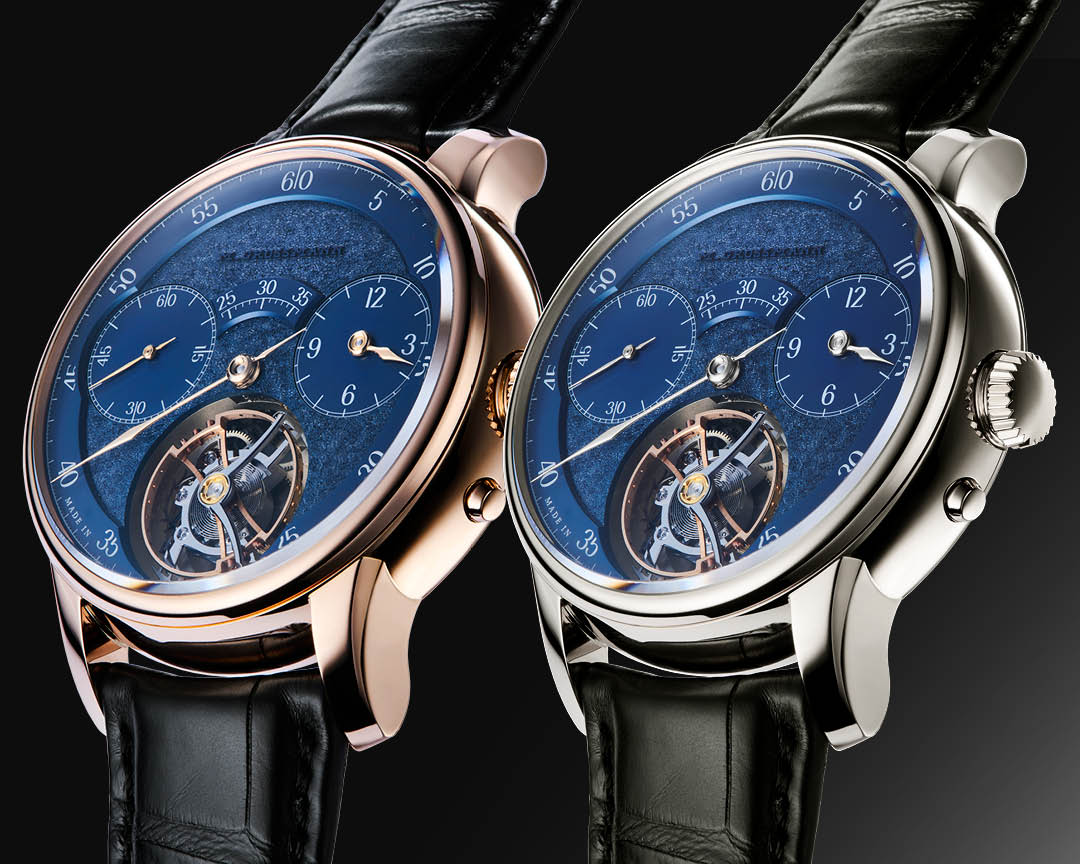 Moritz Grossmann: TOURBILLON Tremblage Royal Blue & PRIMAVERA Classic ...